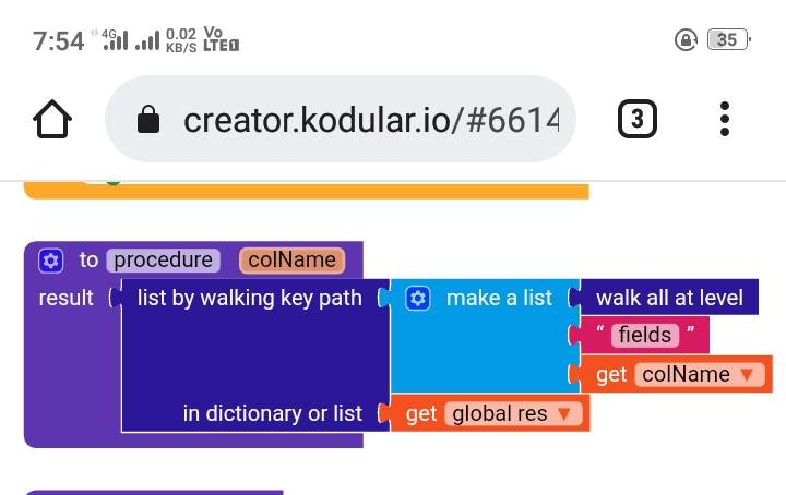 Is it possible to bring the column name in the list? - Discuss - Kodular Community