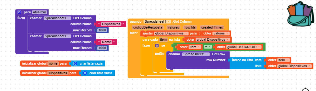 Save value of columns in variables - Discuss - Kodular Community