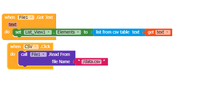How to export CSV - Discuss - Kodular Community