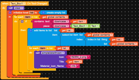 Custom Search Bar with Simple & Dynamic Listview | Guide - Page 2 - Resources - Kodular Community