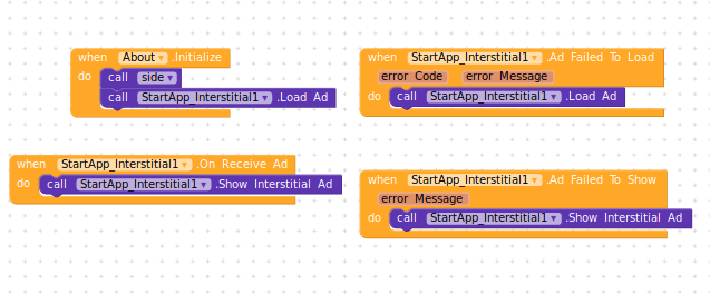 The ads from startapp are not showing - Discuss - Kodular Community