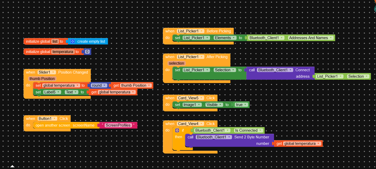 Need help with the bluetooth connection List Picker - Discuss - Kodular Community