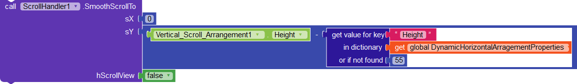 ScrollHandler: Handle the scroll of scroll views - Page 3 - Extensions - Kodular Community