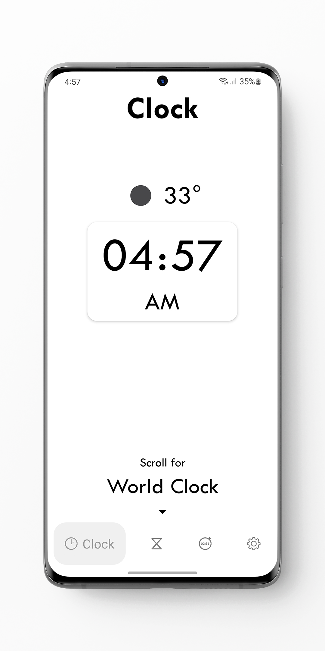 My Clock 🕒 app with support for world clock and weather - Koded Apps ...