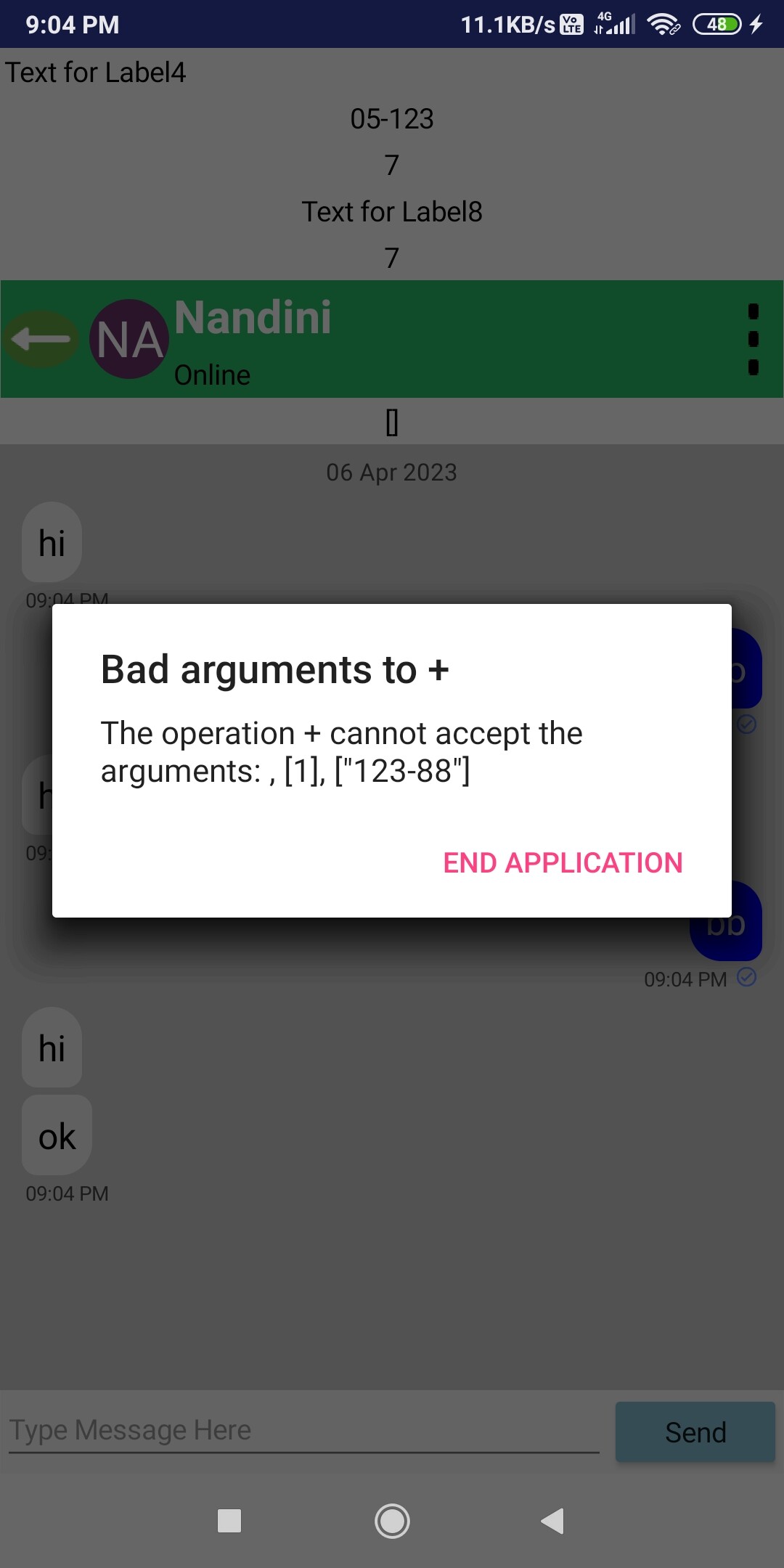 Error occurred while Firebase data changed - Discuss - Kodular Community