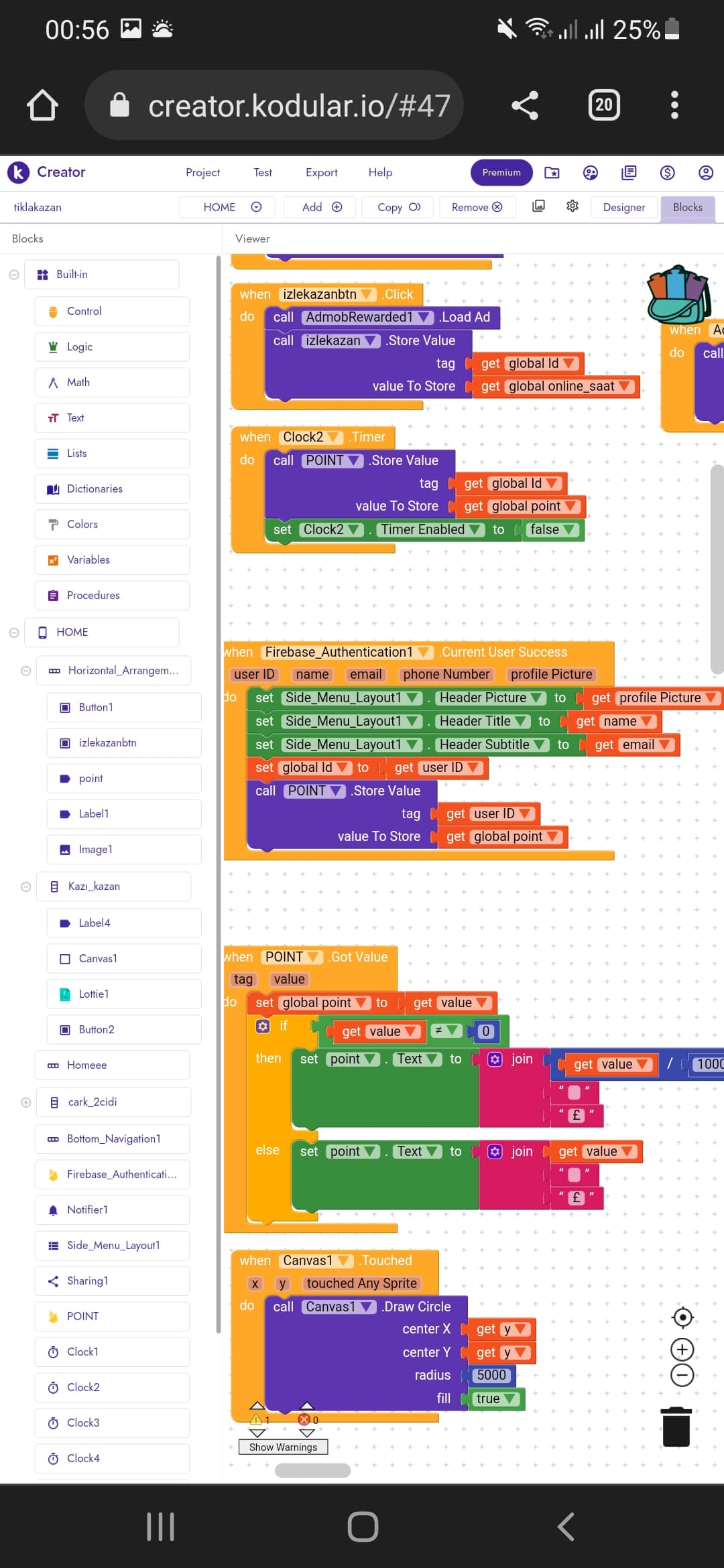 I can't enter the application - Discuss - Kodular Community
