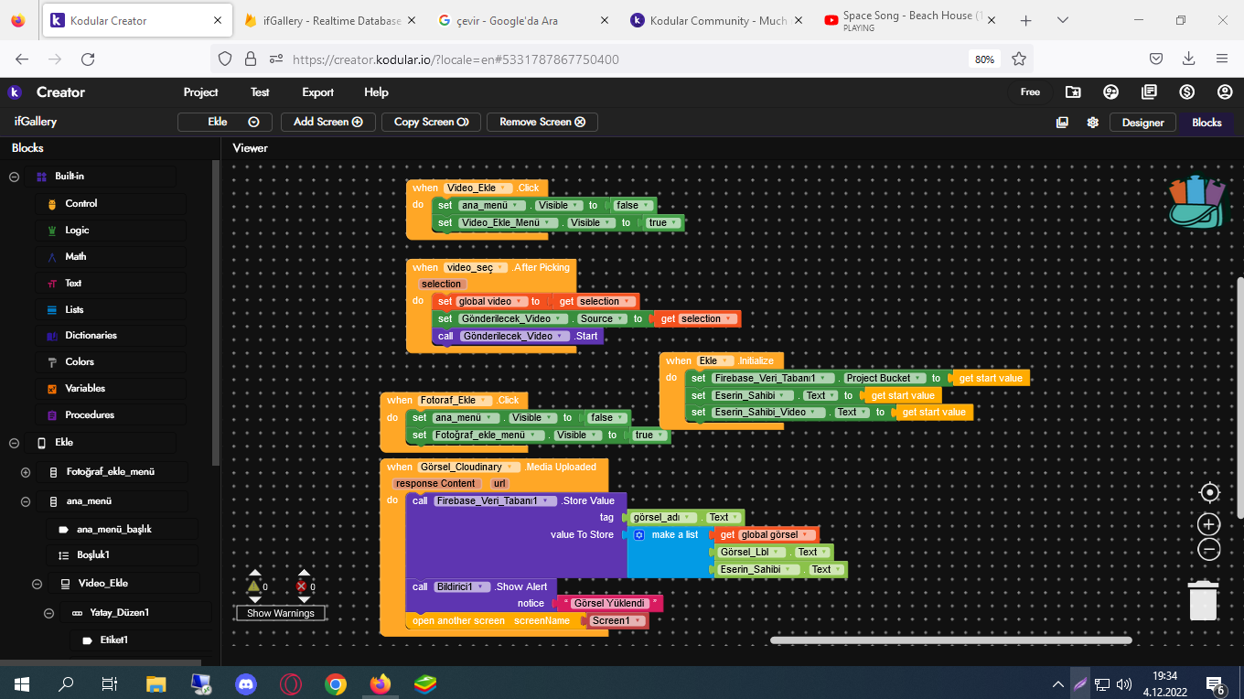 Error messages: "list index too large" and "bad arguments to select list item" - Bugs - Kodular ...