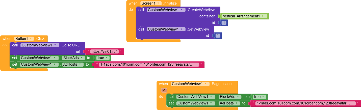 Blocking ads in webview with javascript - Discuss - Kodular Community