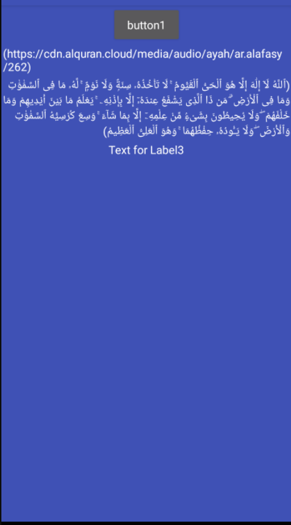 How To Get JSON data from Quran Cloud API - Discuss - Kodular Community