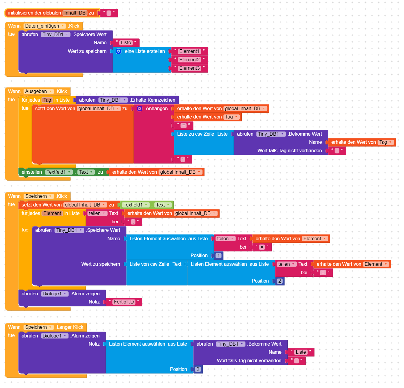 Error saving a dictionary - Page 2 - Discuss - Kodular Community