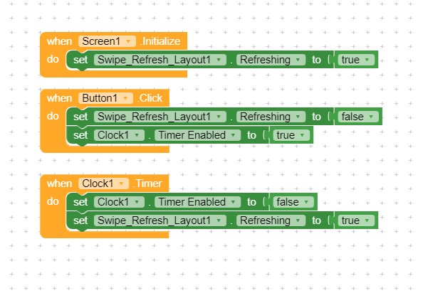How to use swipe refresh layout on scroll arrangement without touch (automatic mode) - Discuss ...
