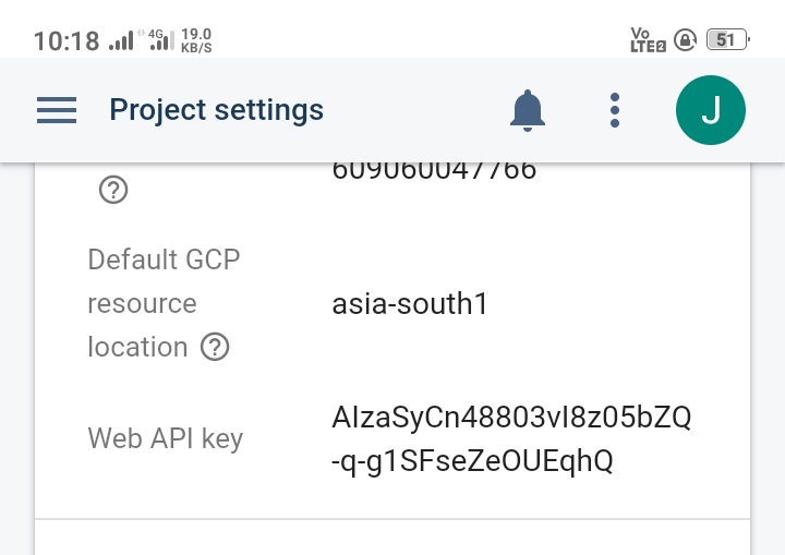 There is no web API key for this project, Firebase - Discuss - Kodular Community