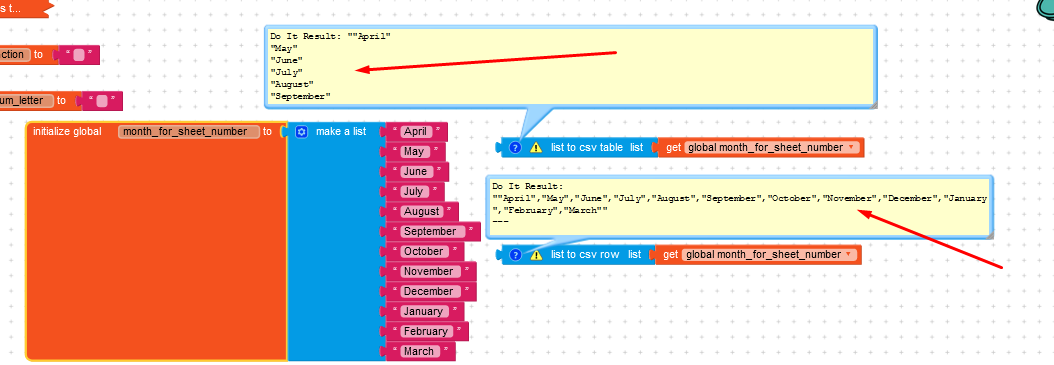 List to CSV Table issue - Discuss - Kodular Community