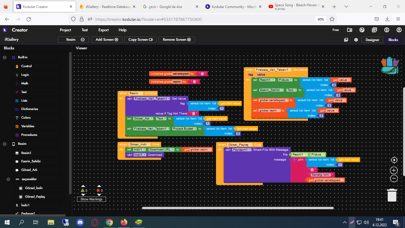 Error messages: "list index too large" and "bad arguments to select list item" - Bugs - Kodular ...