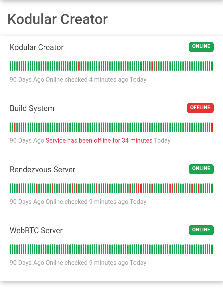 Kodular build server is offline from a long whlie - Bugs - Kodular Community