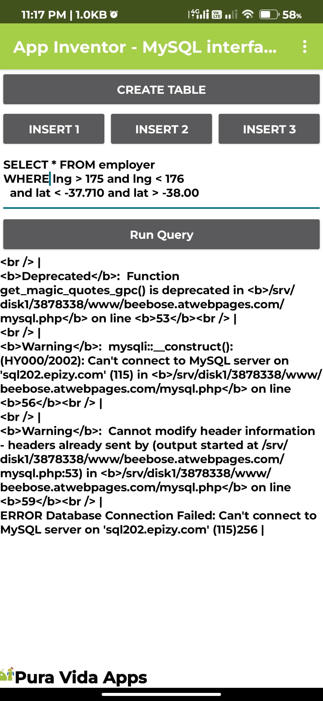 Need help with mysql - Discuss - Kodular Community