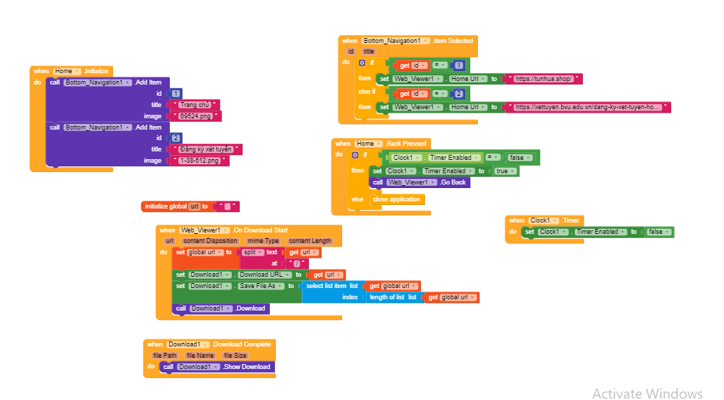 How to fix Click link in Webview showup ERR_UNKNOWN_URL_SCHEME - Discuss - Kodular Community