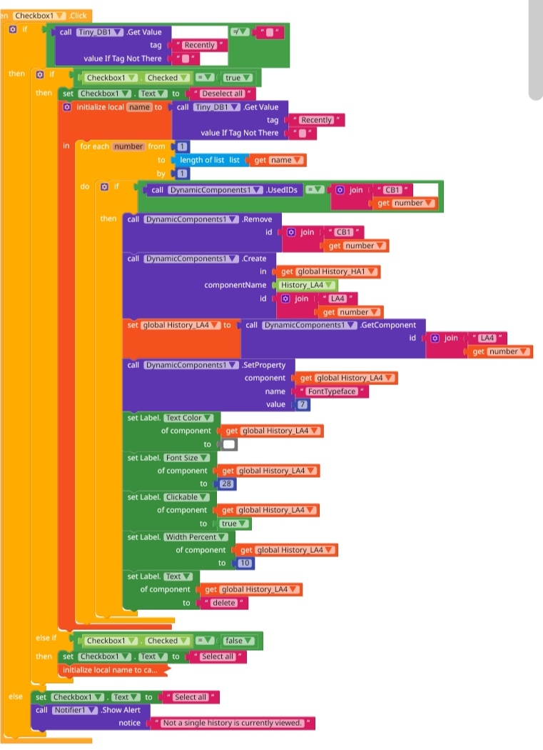 The problem is the dynamic components in used id check block - Discuss - Kodular Community