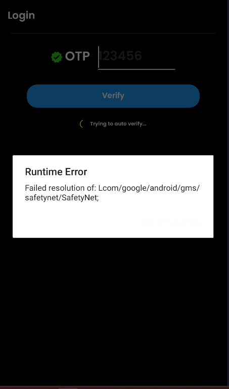 Failed resolution of : lcom/google/android/gms/safetynet/safetynet; - Page 2 - Discuss - Kodular ...