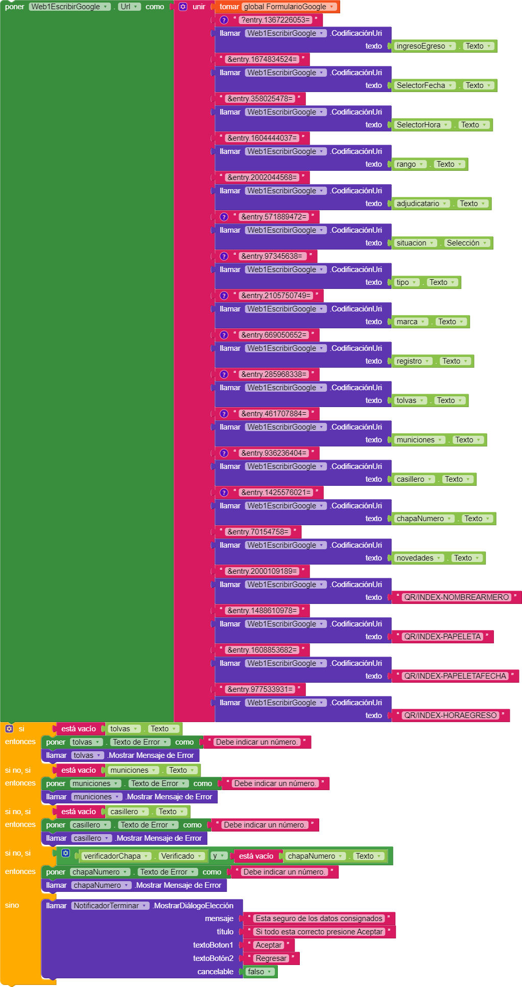 Cant submit data from kodular to google form - Discuss - Kodular Community