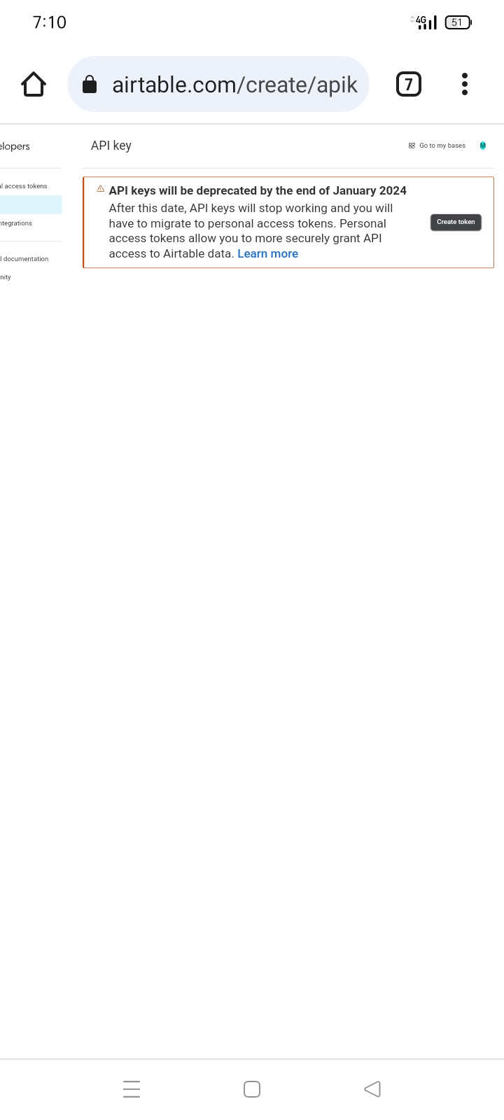 How to get airtable api key ! 2023 - Discuss - Kodular Community
