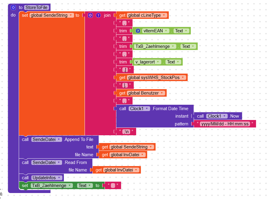 Runtime error undefined, Missing Errornumber...how can I locate the bug? - Discuss - Kodular ...