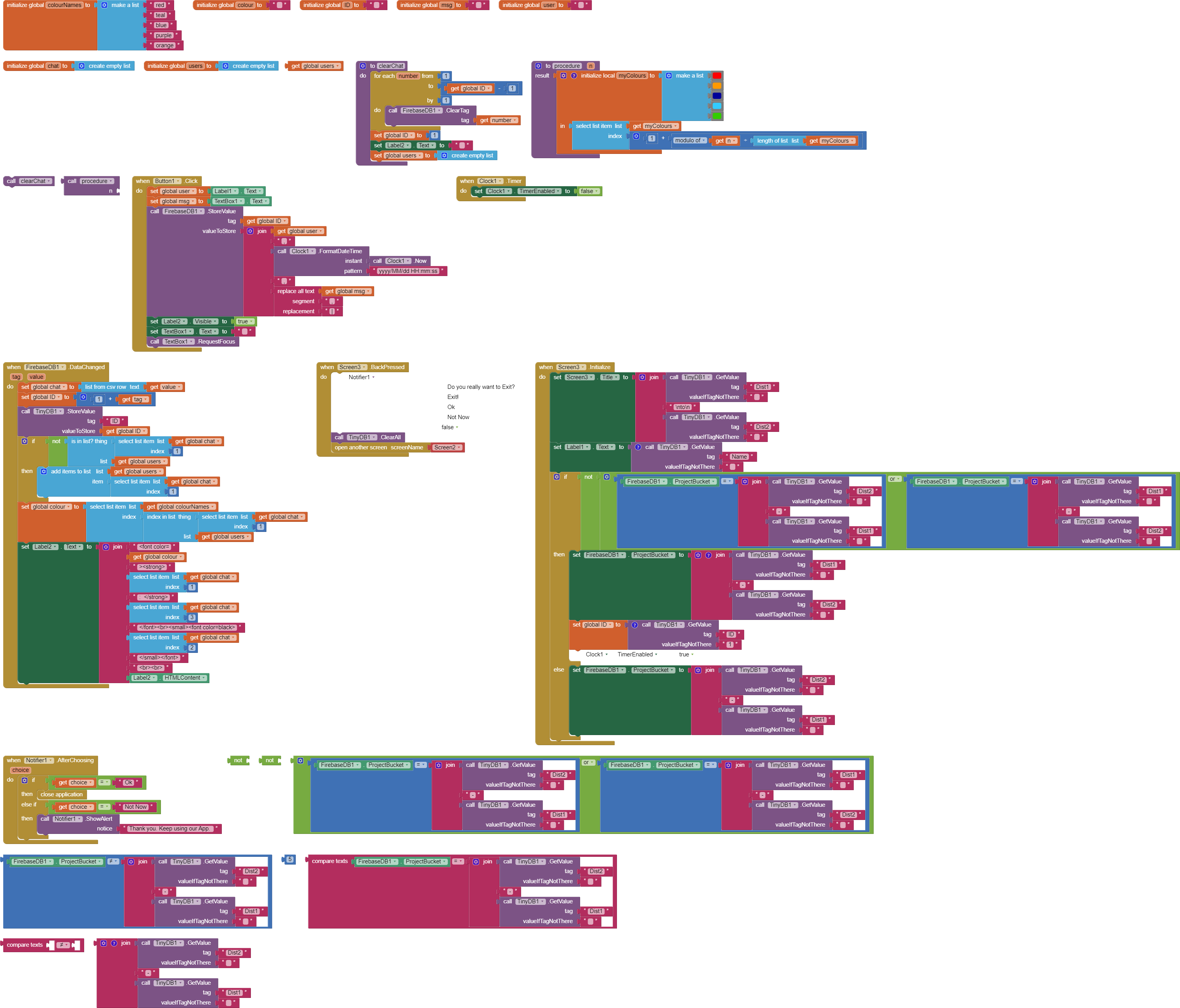 How to merge two project bucket in firebase? - Discuss - Kodular Community