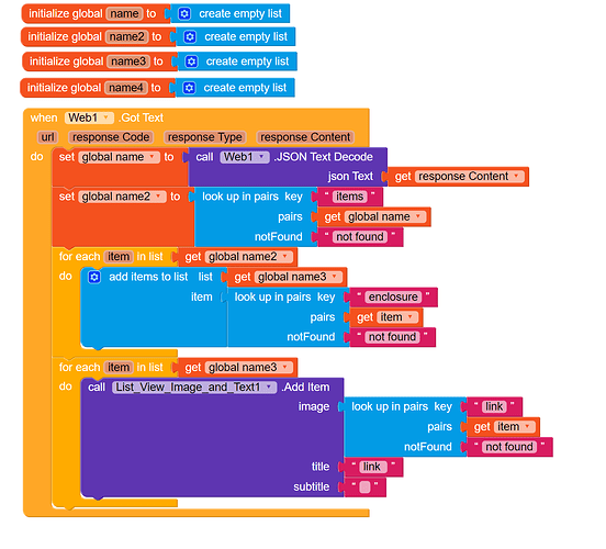 JSON List Pager - Discuss - Kodular Community