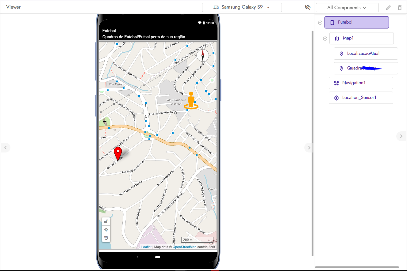 How do I draw a line to one point from another in the map? - Discuss - Kodular Community