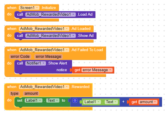 AdMob Rewarded Video Ads: Error Code 0 - Discuss - Kodular Community