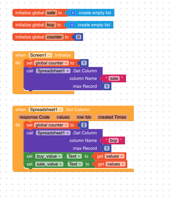 Trying to retrieve values added in airtable - Discuss - Kodular Community