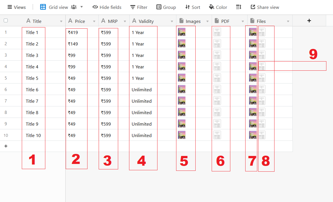Airtable Advance Tutorial : How to get File Data From Airtable Sheet ...