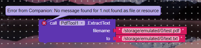 Error with getting resources - Discuss - Kodular Community