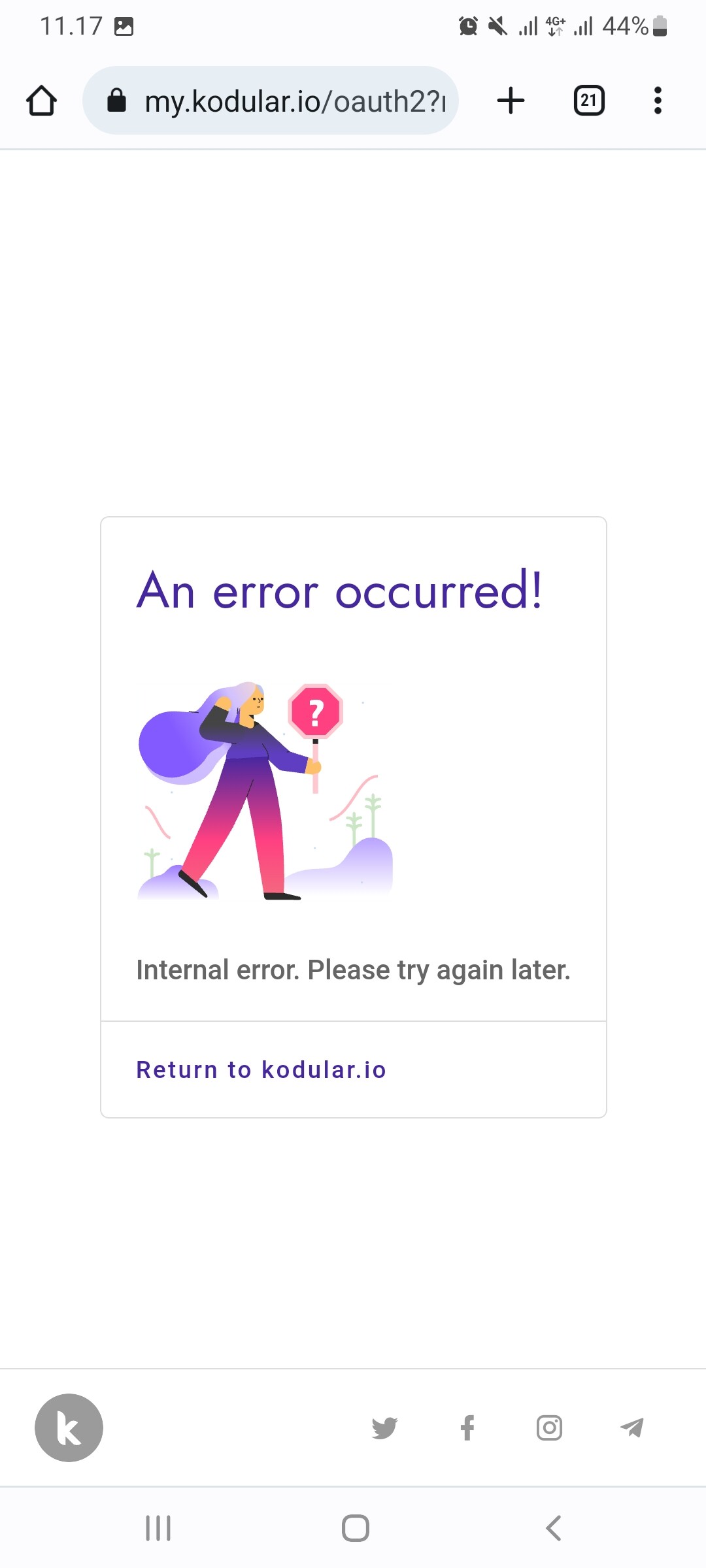 My kodular error - Discuss - Kodular Community