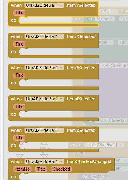 How to increase SideBar items - Extension Development - Kodular Community