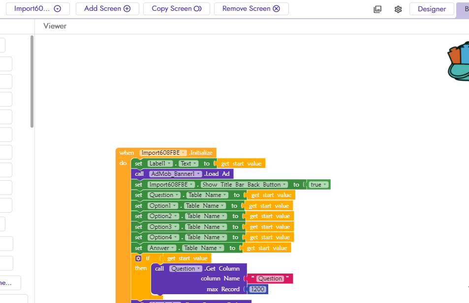 App crush "Open another sceen with start value problem"... app close - Discuss - Kodular Community