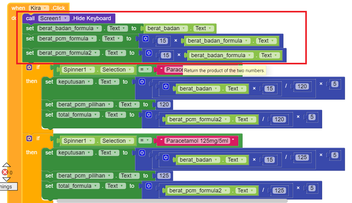 The operation yail-divide cannot accept the arguments: , [*empty-string*], [120] - Discuss ...