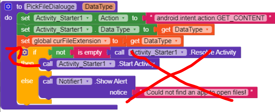 File picker not working - Discuss - Kodular Community