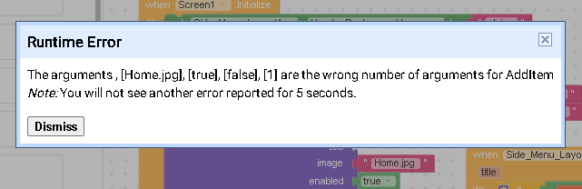 Runtime error please help - Discuss - Kodular Community