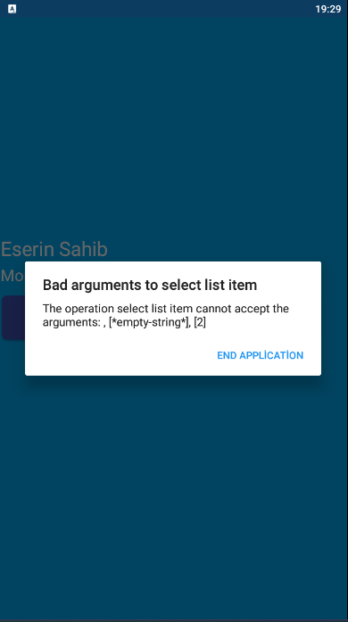 Error messages: "list index too large" and "bad arguments to select list item" - Bugs - Kodular ...