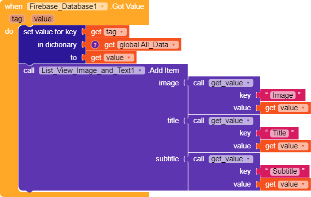 Firebase Guide - Getting Data From Multiple Tags and Bucket - Guides - Kodular Community