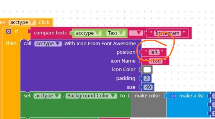 Help with icon in button! - Discuss - Kodular Community
