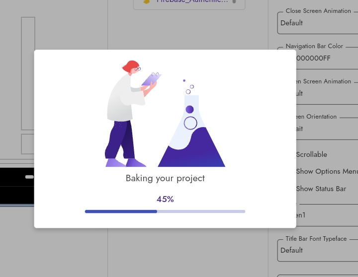Baking your project, kodular Build System Offline 3day - Discuss ...