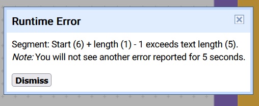 Hiding Runtime error message with event Error occurred - Discuss ...