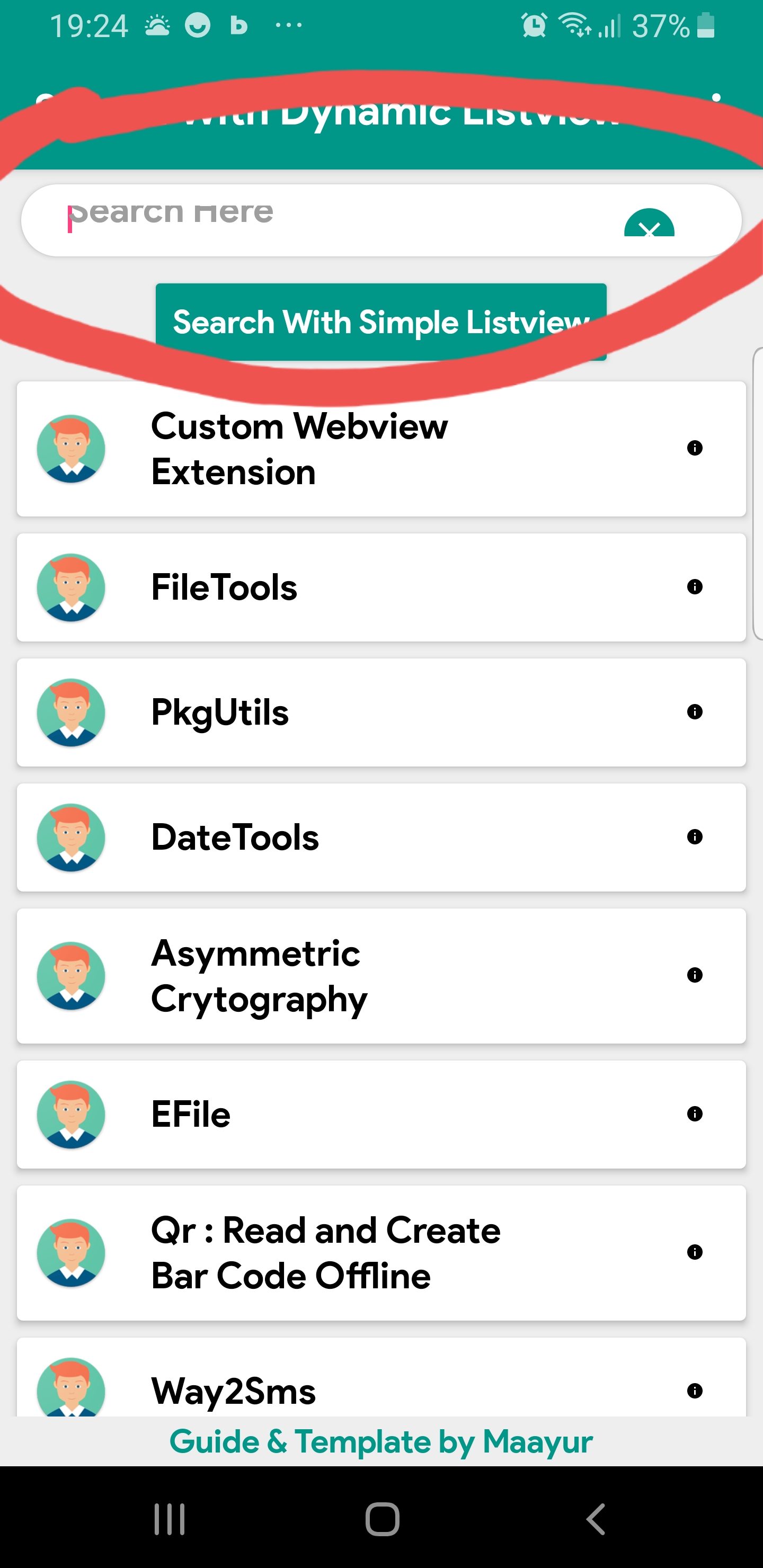 Custom Search Bar with Simple & Dynamic Listview | Guide - Page 2 - Resources - Kodular Community