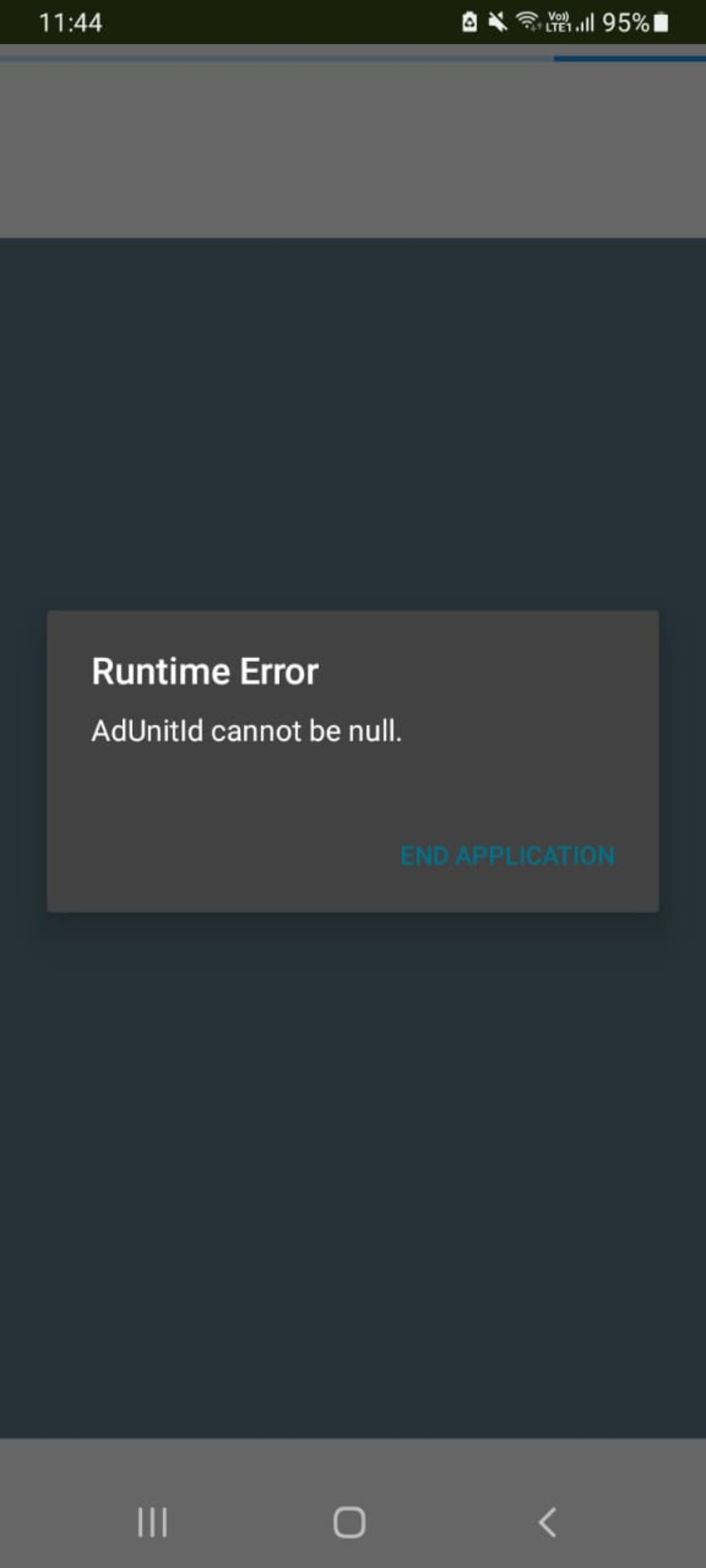 Error in my app Attempt to invoke virtual method 'java.lang.String com.google.appinventor ...
