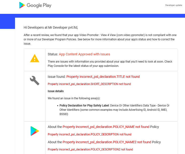 App Content Approved with Issues - Discuss - Kodular Community
