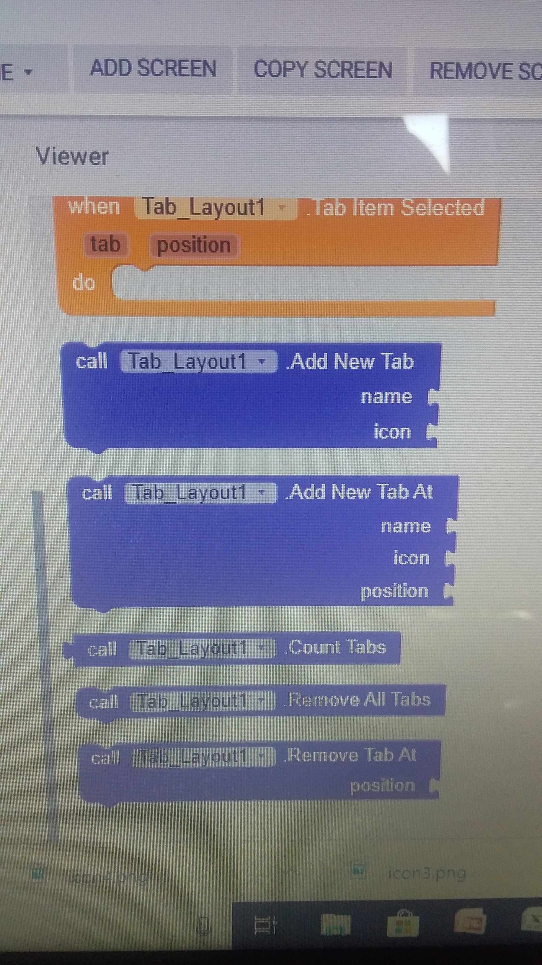 How to set tabs in tab layout to arrangements? - Discuss - Kodular Community