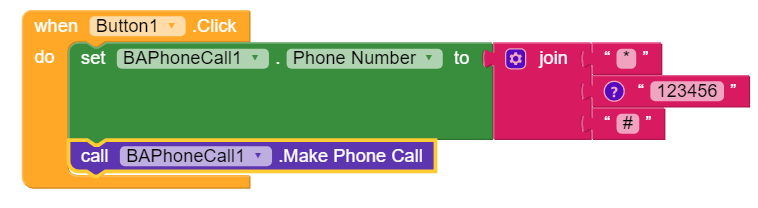Error make phone call: can only use lower 16 bits - Discuss - Kodular Community