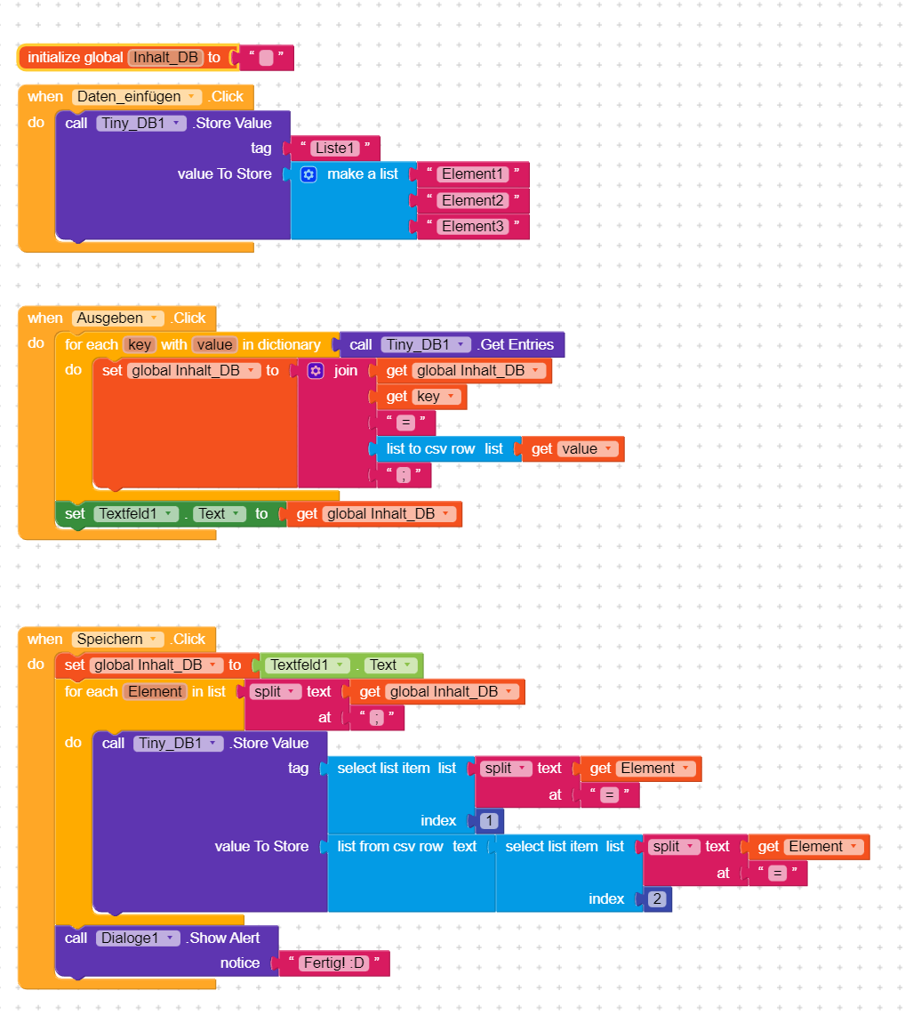 Error saving a dictionary - Discuss - Kodular Community